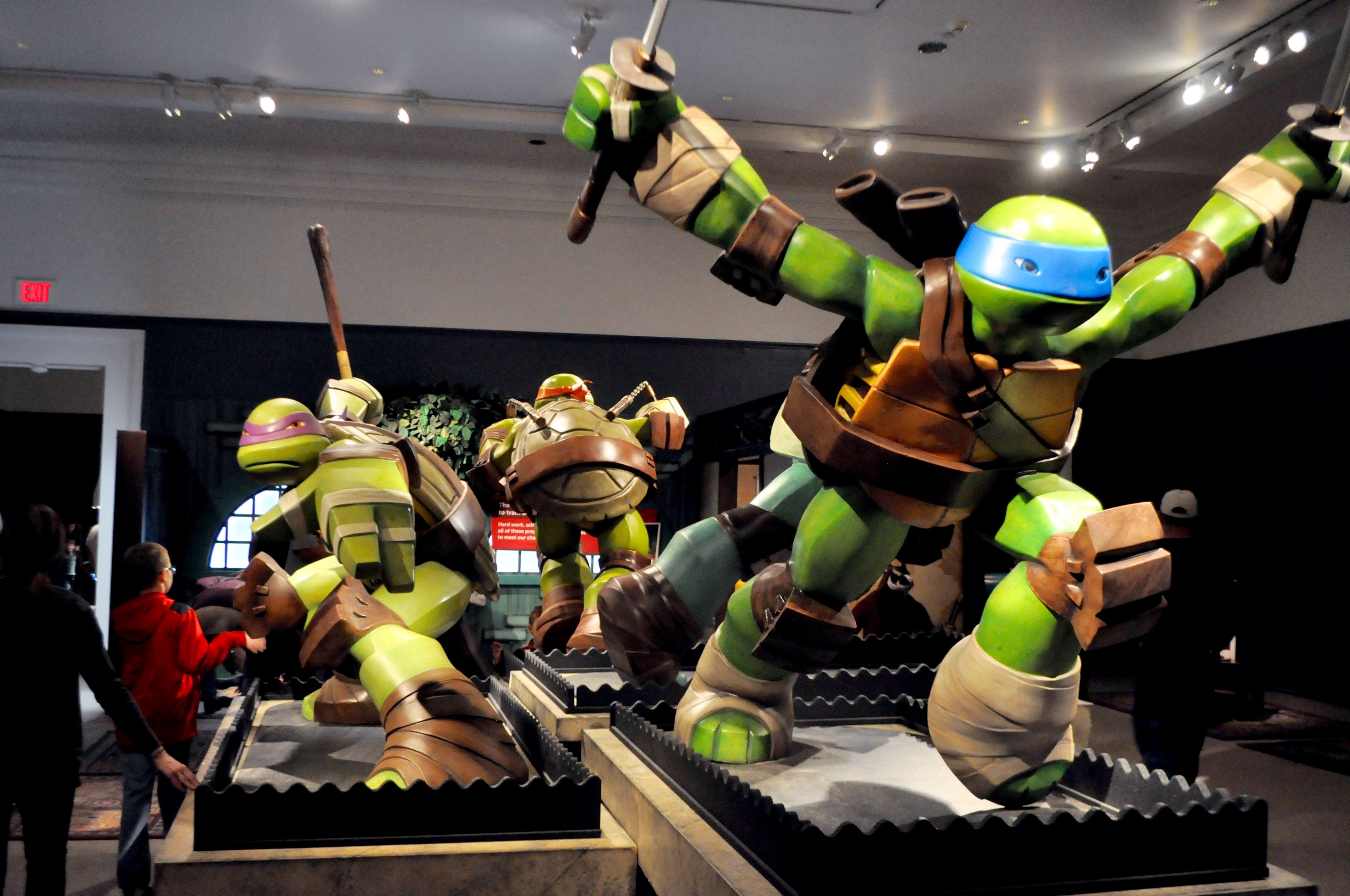 Exhibit Review: Teenage Mutant Ninja Turtles at The Reading Public ...